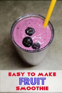 Favorite Workout Items: Easy To Make Fruit Smoothie - My Life Abundant