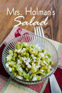 Mrs. Holman's Salad - My Life Abundant