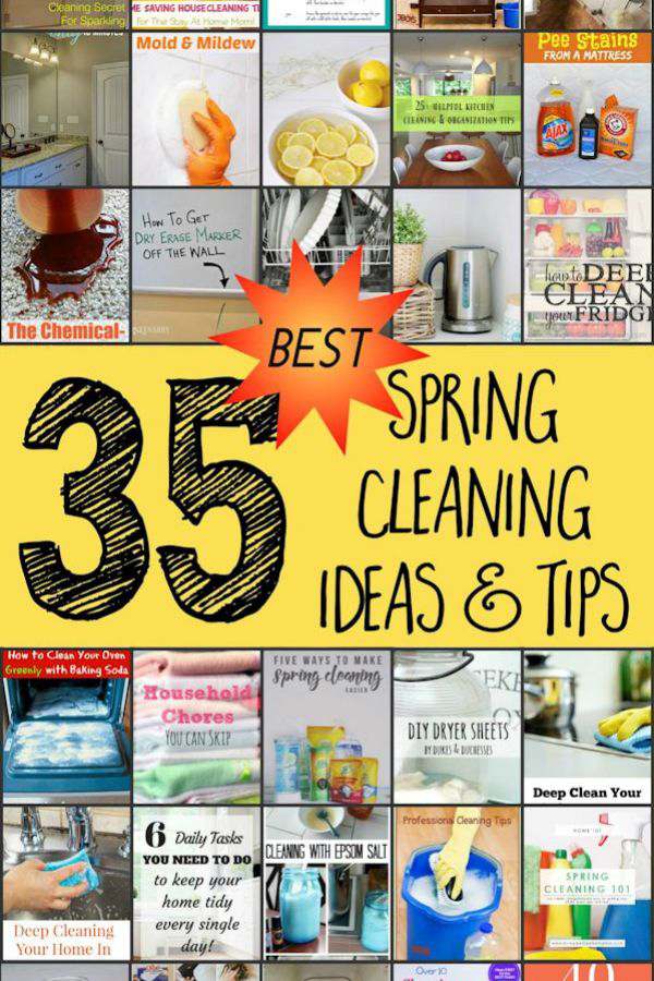 35 Spring Cleaning Ideas & Tips | My Life Abundant
