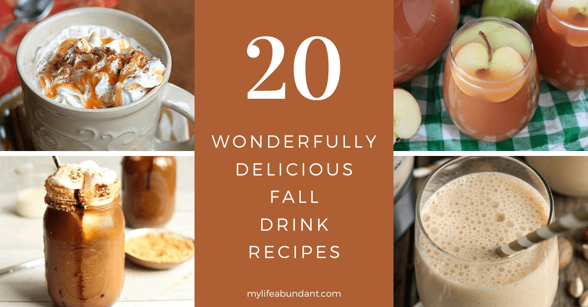 20 Wonderfully Delicious Fall Drink Recipes - My Life Abundant
