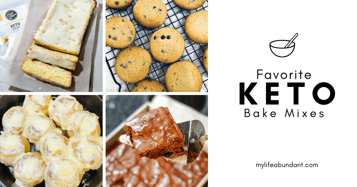 Favorite Keto/Low Carb Baking Mixes - My Life Abundant