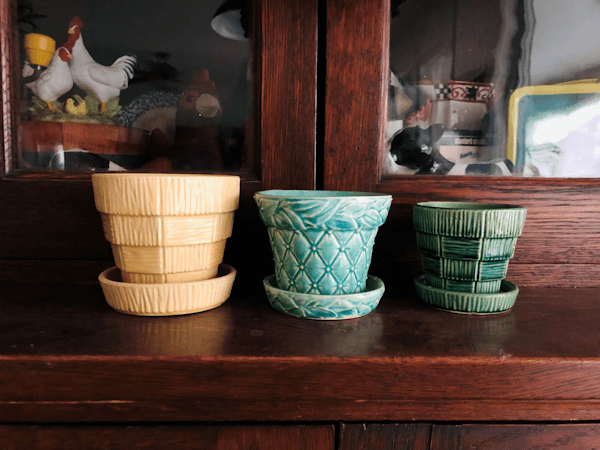 Easy DIY Styling of a Vintage Flower Pot - My Life Abundant